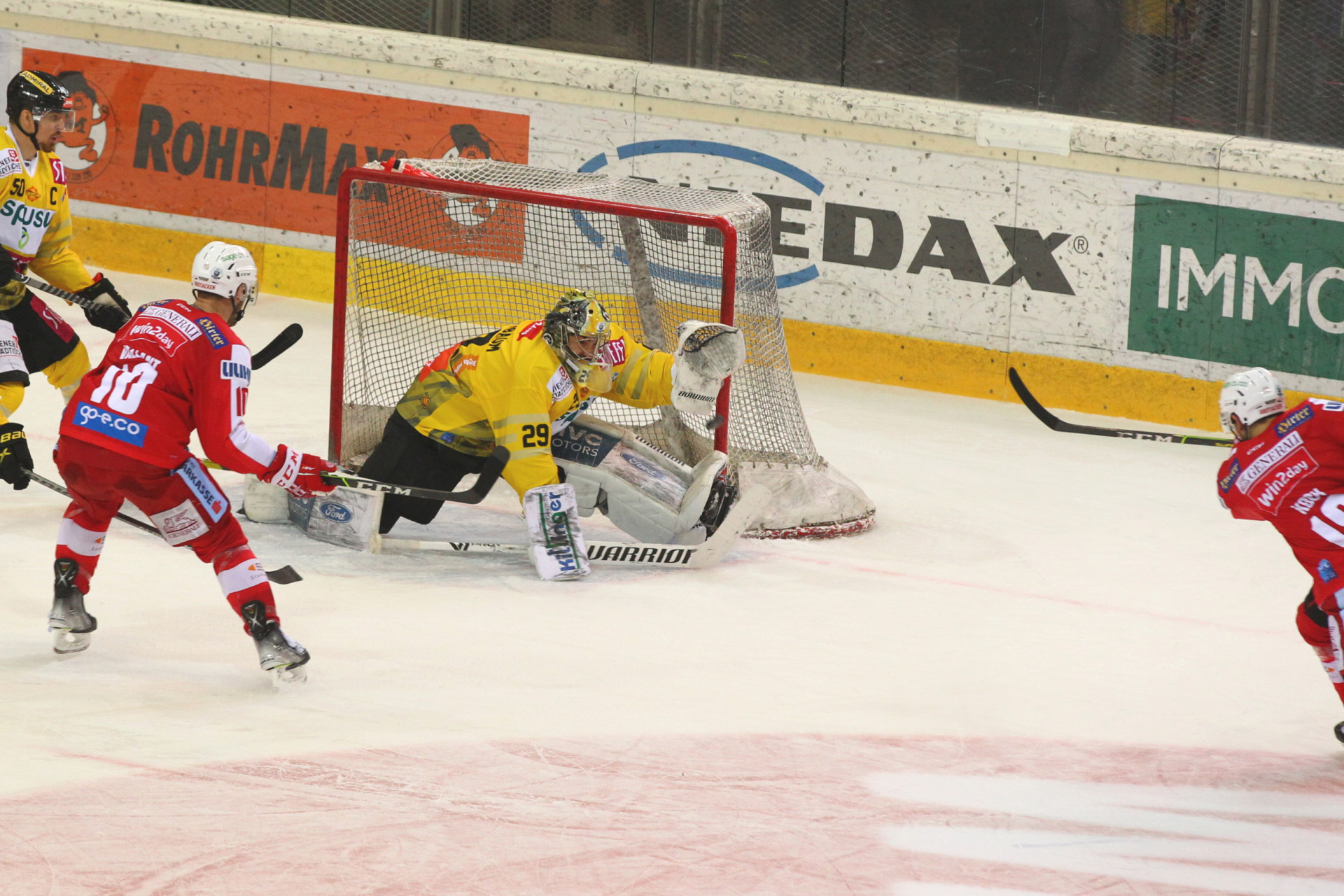 EC-KAC in Wien knapp geschlagen – EC-KAC - Klagenfurt Eishockey