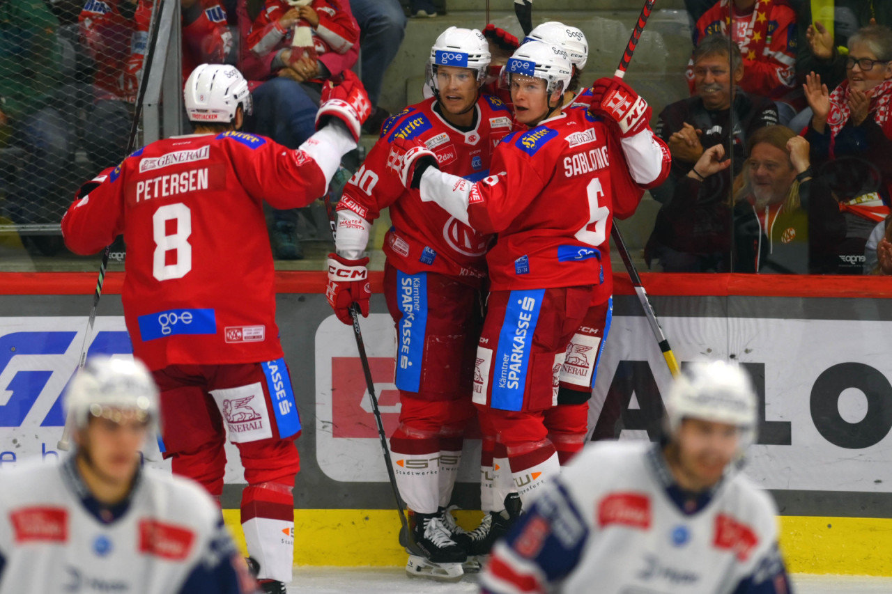 Sieben KAC-Tore bei Heimpremiere – EC-KAC - Klagenfurt Eishockey