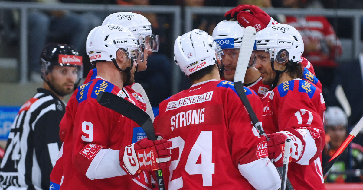 EC-KAC klettert auf Tabellenrang vier – EC-KAC - Klagenfurt Eishockey