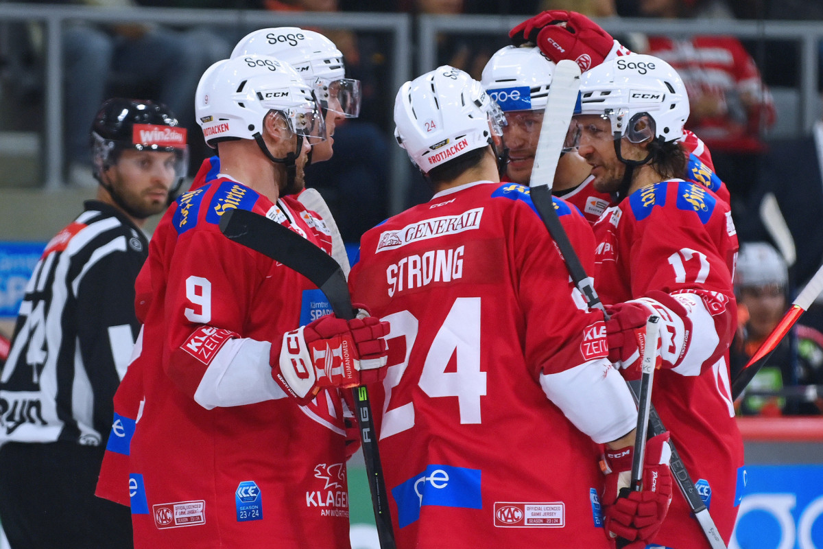 EC-KAC klettert auf Tabellenrang vier – EC-KAC - Klagenfurt Eishockey