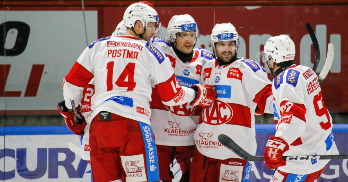 Solide Vorstellung bringt drei Punkte – EC-KAC - Klagenfurt Eishockey