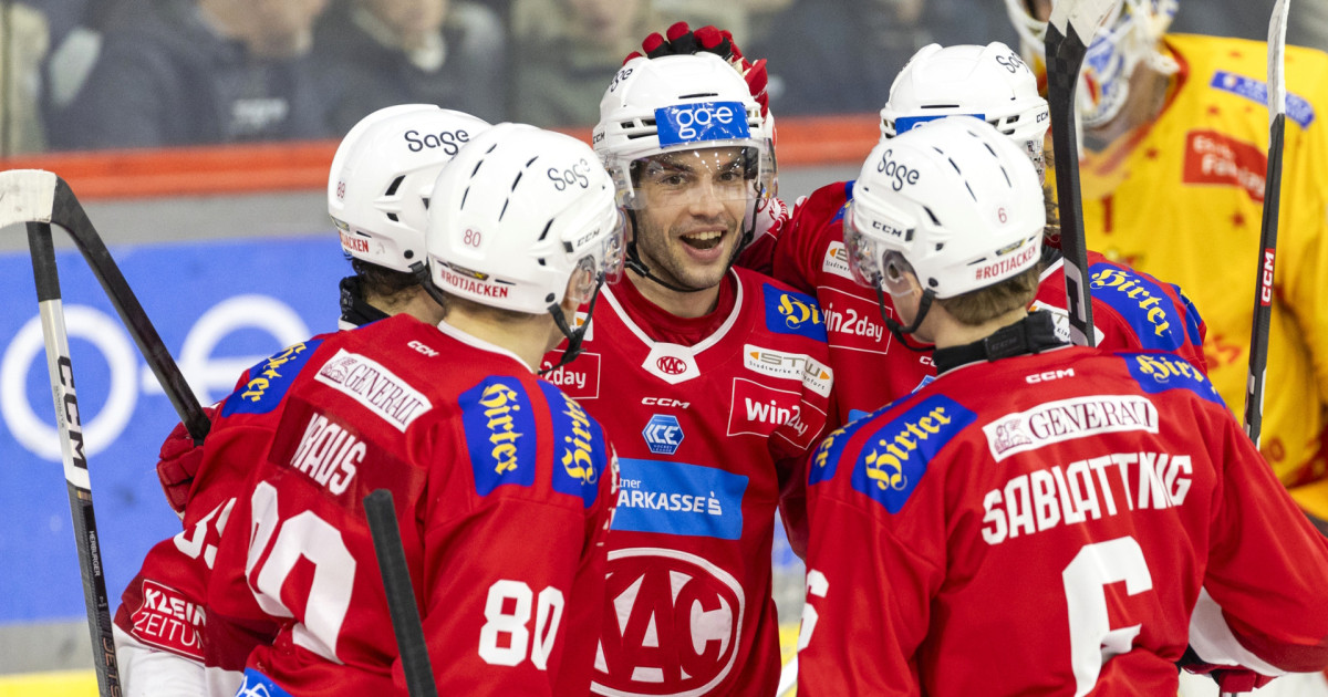 Klagenfurter Kantersieg gegen Asiago – EC-KAC - Klagenfurt Eishockey