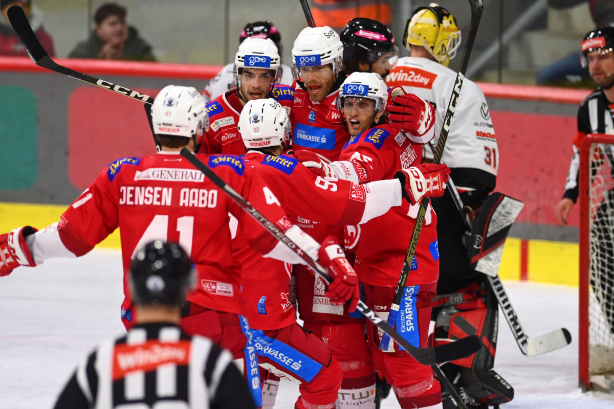 Klarer KAC-Sieg in Spiel drei – EC-KAC - Klagenfurt Eishockey