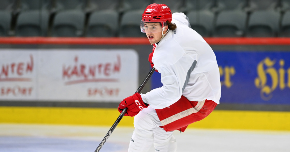 Erster NHL-Punkt für Marco Kasper – EC-KAC - Klagenfurt Eishockey