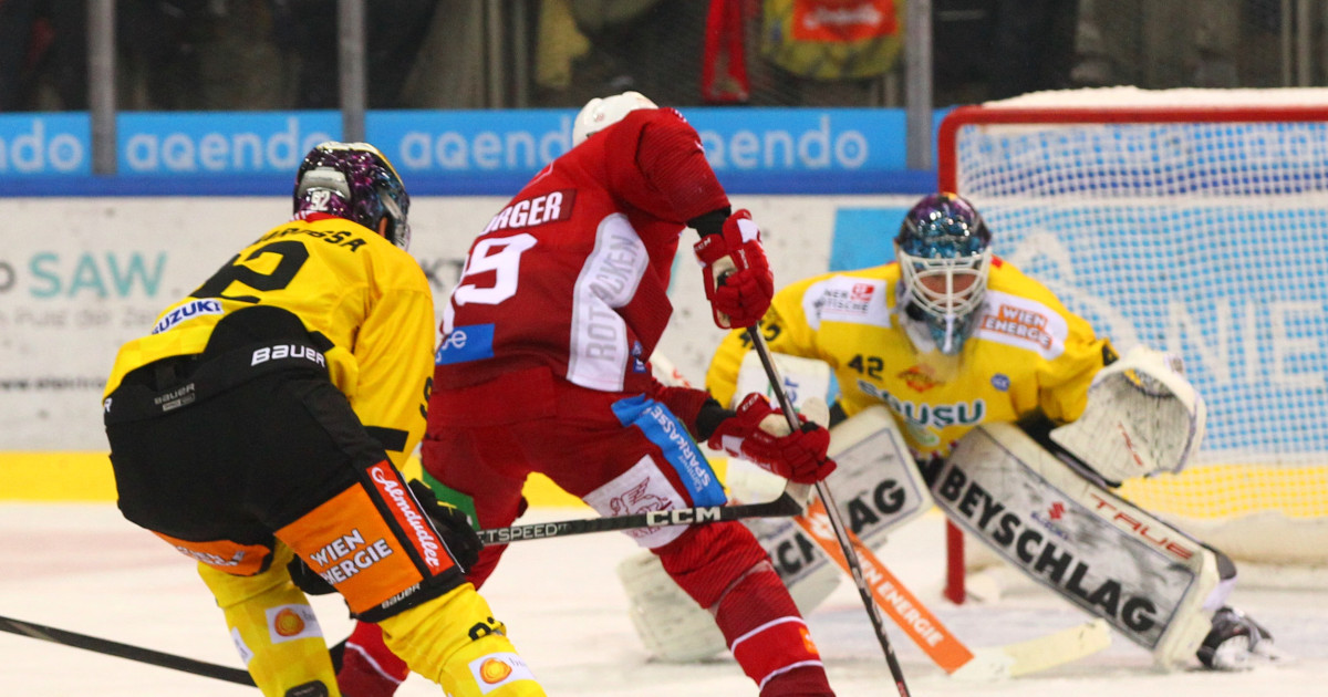 Rot-weißes Offensivfeuerwerk zu Neujahr – EC-KAC - Klagenfurt Eishockey