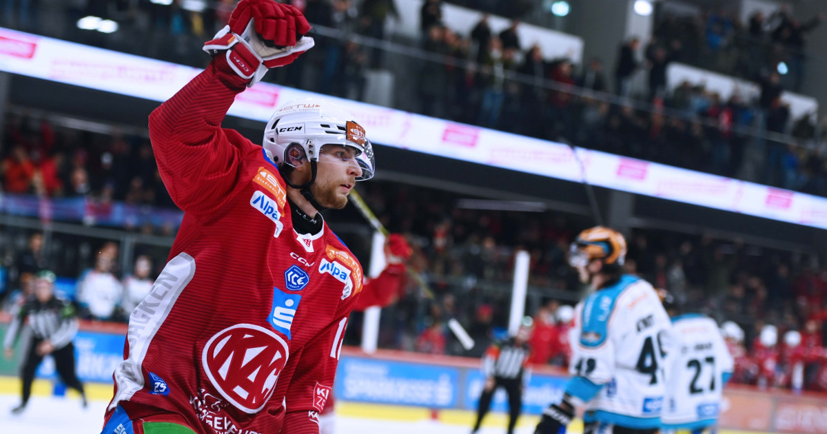 Siebter Streich der Rotjacken – EC-KAC - Klagenfurt Eishockey
