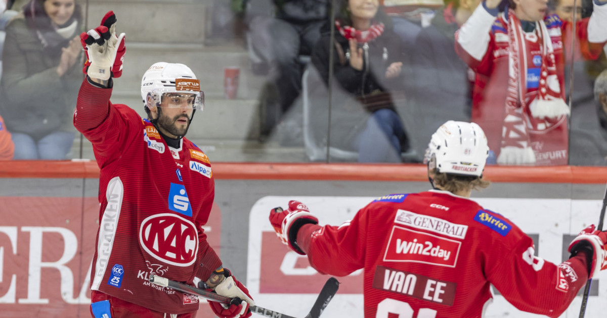 EC-KAC erneut Grunddurchgangssieger – EC-KAC - Klagenfurt Eishockey